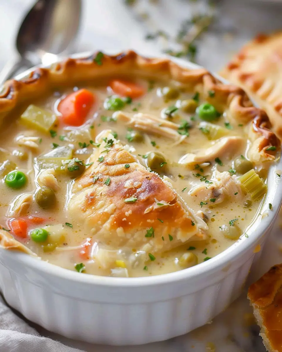 chicken pot pie soup